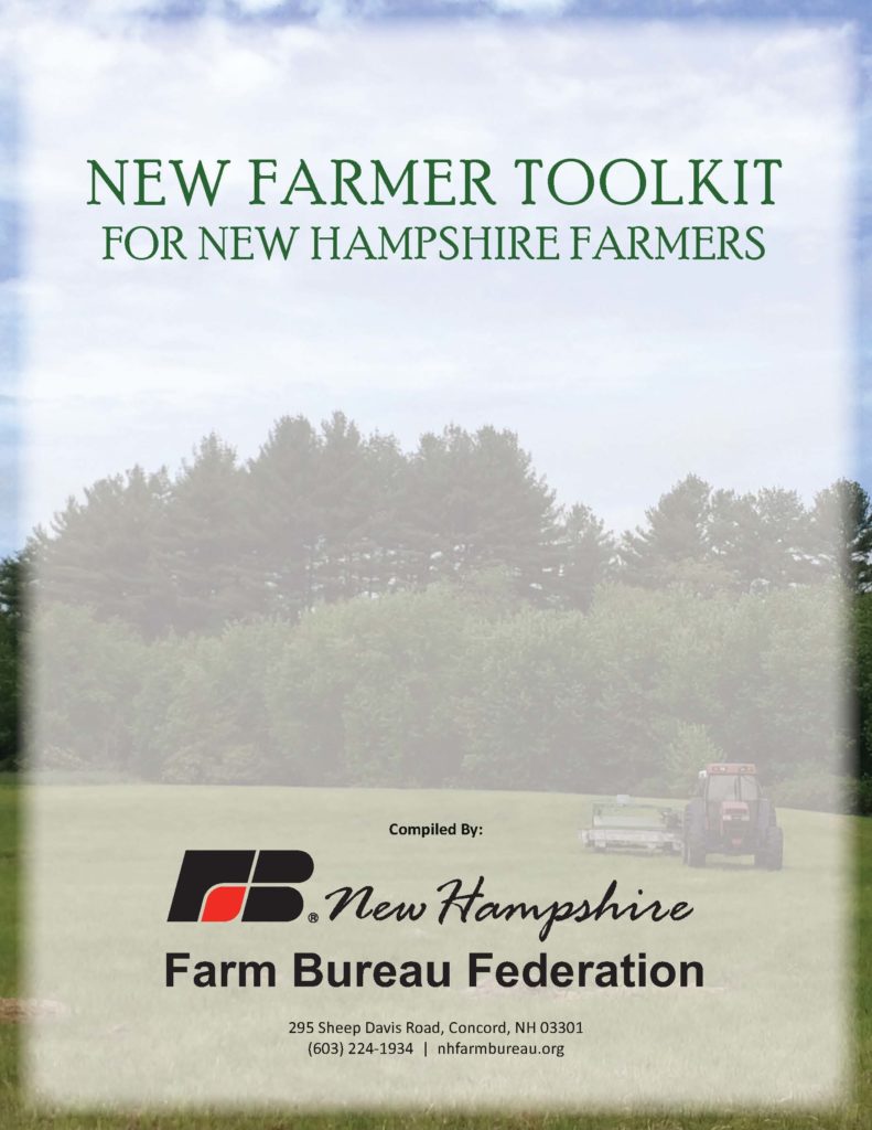 New Farmer Toolkit | New Hampshire Farm Bureau Federation