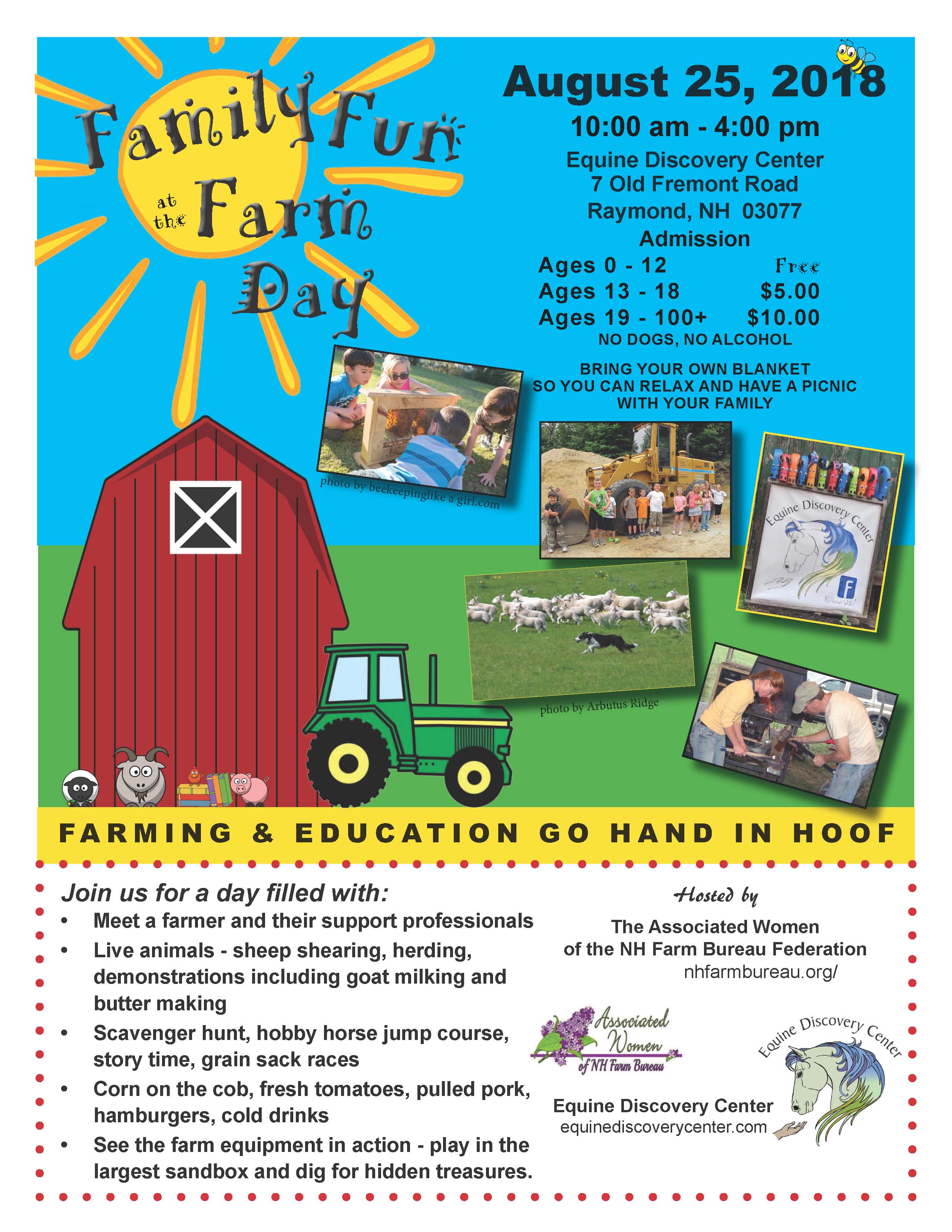 AW Farm Day Donation Thank You | New Hampshire Farm Bureau Federation